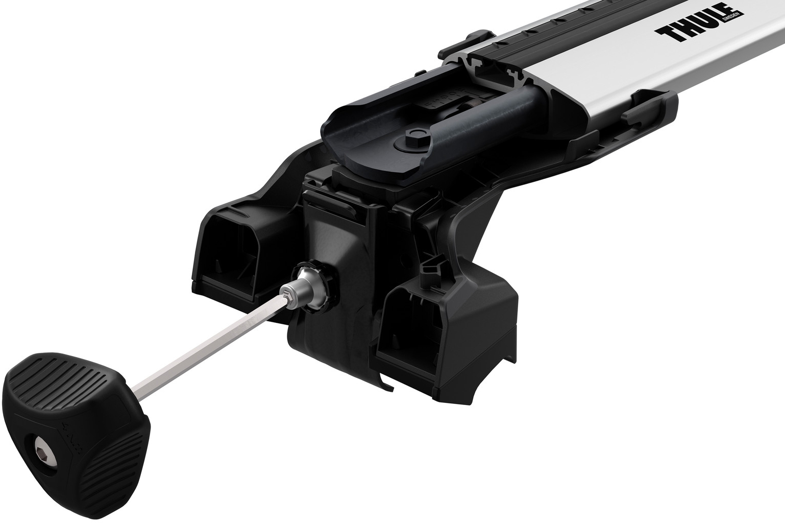 Thule Flush Rail Edge lasthållarfot 4-pack svart - Vw - Volvo - Ford ...